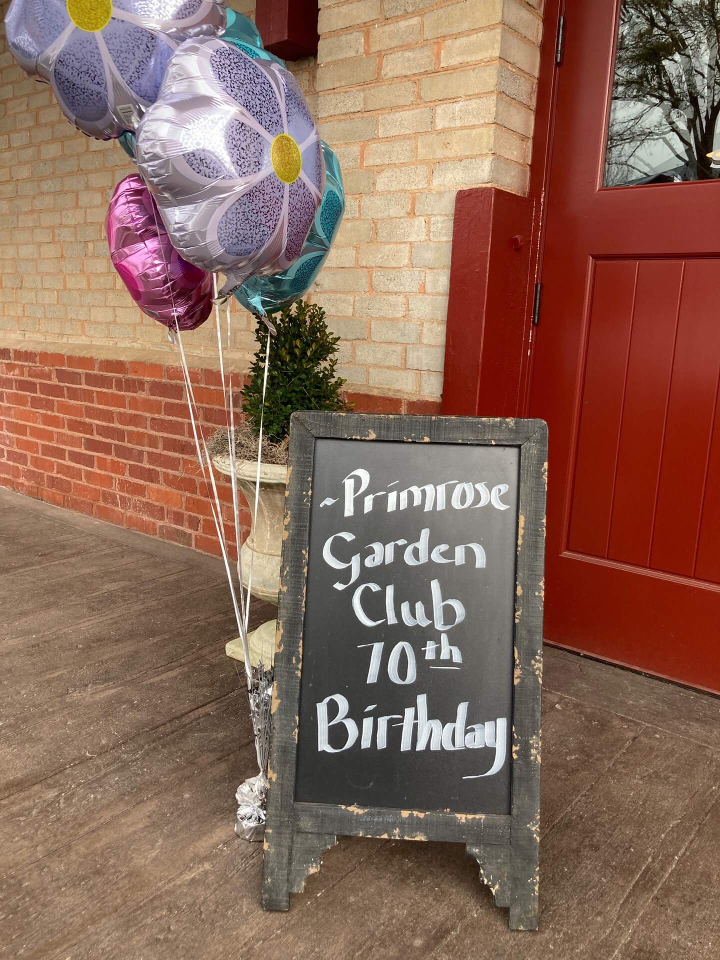 Primrose Garden Club 70th Birthday - Historic Greer Depot, LLC